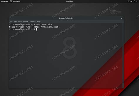 Comment Installer Netcat Sur RHEL 8 CentOS 8 Linux