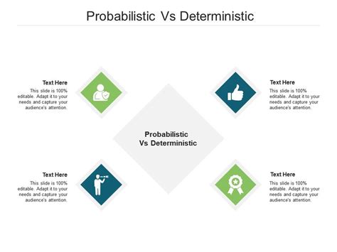 Probabilistic Vs Deterministic Ppt Powerpoint Presentation Icon Graphic