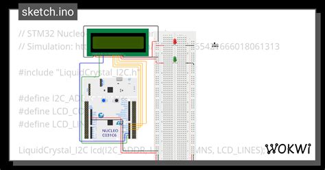 ST Nucleo Wokwi ESP32 STM32 Arduino Simulator
