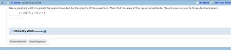 solved use a graphing utility to graph the region bounded by