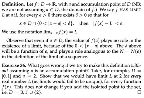 solved definition let f d→r with a and accumulation point