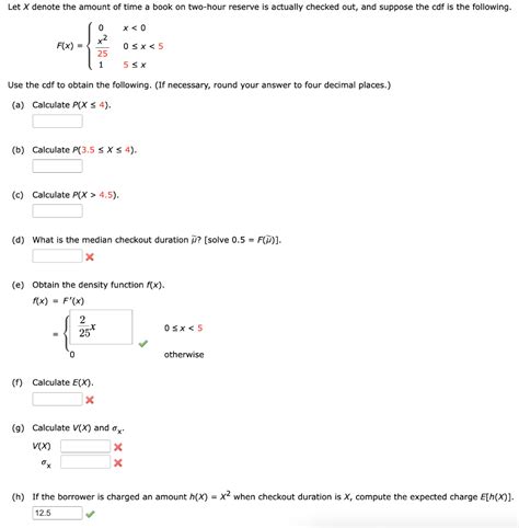 solved let x denote the amount of time a book on two hour