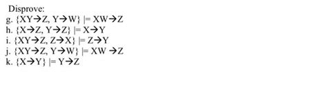 solved 2 40 prove or disprove the following inference