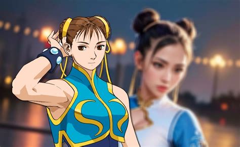 Ia Nos Deja Ver A Chun Li De Street Fighter En El Mundo Real