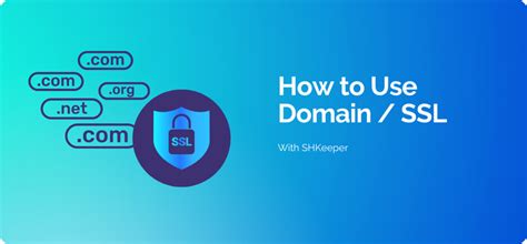 How To Use Domain Ssl With SHKeeper SHKeeper Io