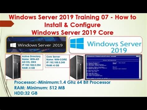 Windows Server Training How To Install Configure Windows