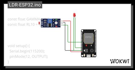 ldr o wokwi esp32 stm32 arduino simulator