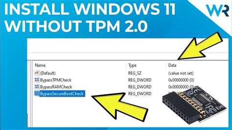 How To Install Windows 11 Without TPM TPM 2 0 Bypass IPhone Wired