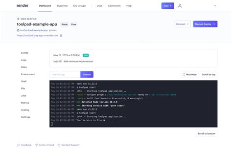 Deploy To Render Mui Toolpad
