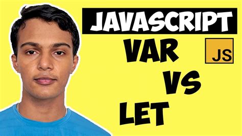 difference between var and let javascript tutorial sachin guy youtube
