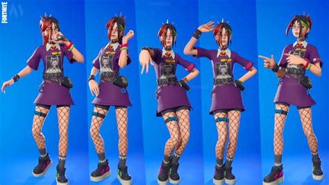 Top Mejores Bailes Skin Helsie Fortnite Top Emotes And Dances Skin Helsie Skin Anime Amv Youtube