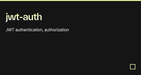 Jwt Auth Codesandbox
