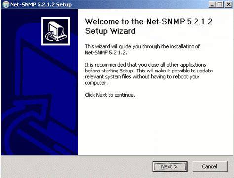 Installing SNMP On Windows Server 2003 Using Net SNMP Network Admin Tools