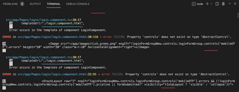 angular build error property controls does not exist on type abstractcontrol stack overflow