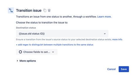 How To Transition To The Previous Status Of An Issue Using Automation