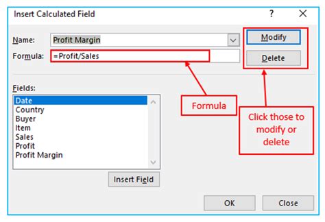 Calculated Field In Pivot Table Add And Use An Excel Pivot Table