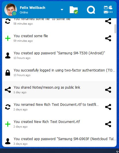 using the synchronization client — nextcloud client manual 3 3 6 documentation