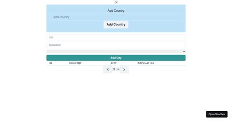 Chakra Ui Table Examples CodeSandbox