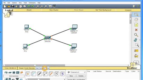 Cisco Packet Tracer Lan Diagram