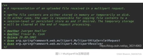 转载：初步理解multipartfile multipartfile 非spring csdn博客
