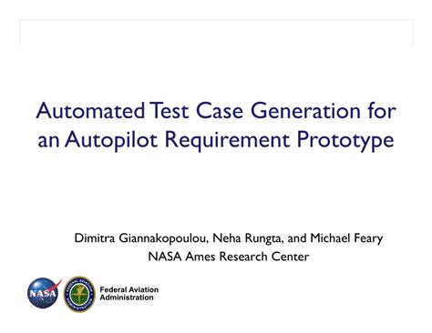 pdf automated test case generation for an autopilot requirement prototype