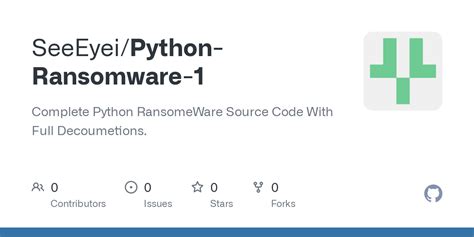 Github Seeeyei Python Ransomware Complete Python Ransomeware