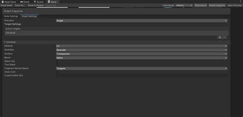 transparency shader with graphic graph urp questions and answers unity discussions