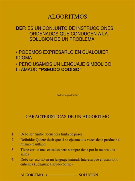algoritmos pdf algoritmos lenguaje de programación
