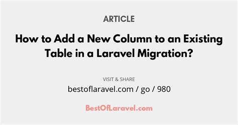 DailyResource Article By Bobby Iliev How To Add A New Column To An