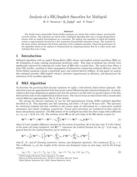 pdf analysis of a fast iterative method in a dual time algorithm for the navier stokes equations