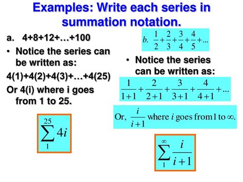 ppt summation notation powerpoint presentation free download id 5961861