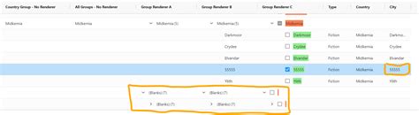 dash ag grid enterprise adds a group of blank rows after editing cell within grid with row