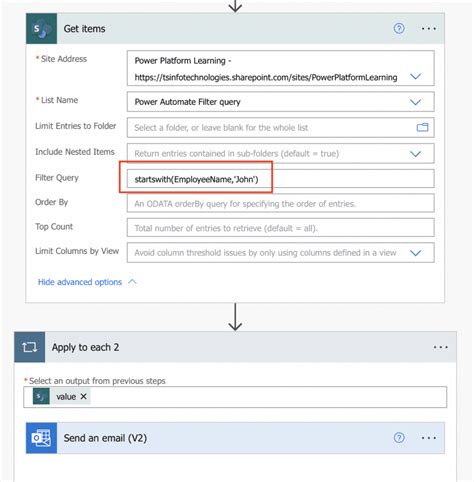 Power Automate OData Filter Query With Examples SPGuides