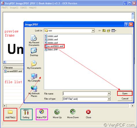 Convert EMF To Searchable PDF VeryPDF Knowledge Base
