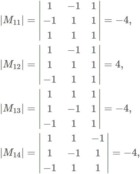 how to find the inverse matrix of a 4x4 matrix semath info