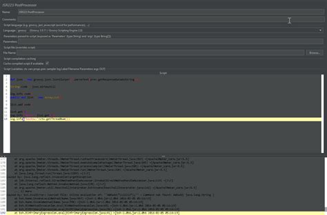 saving jmeter response in array and send it other api stack overflow