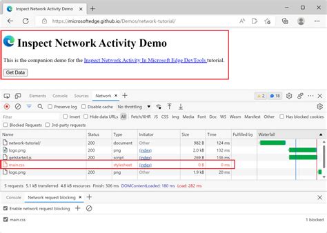 Inspect Network Activity Microsoft Edge Development Microsoft Learn