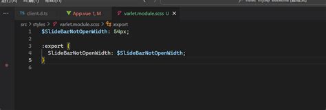 typescript vue3 vite ts 引入 module scss 变量 编辑器内ts出现报错 怎样去掉报错呢 segmentfault 思否