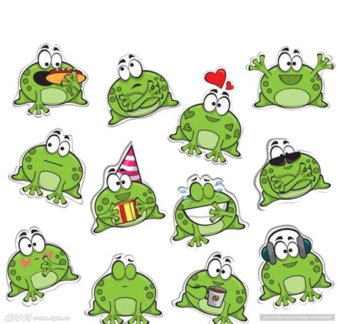 卡通青蛙设计图 广告设计 广告设计 设计图库 昵图网