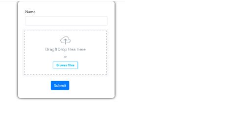 javascript how to create a drag and drop file uploader for a web page stack overflow
