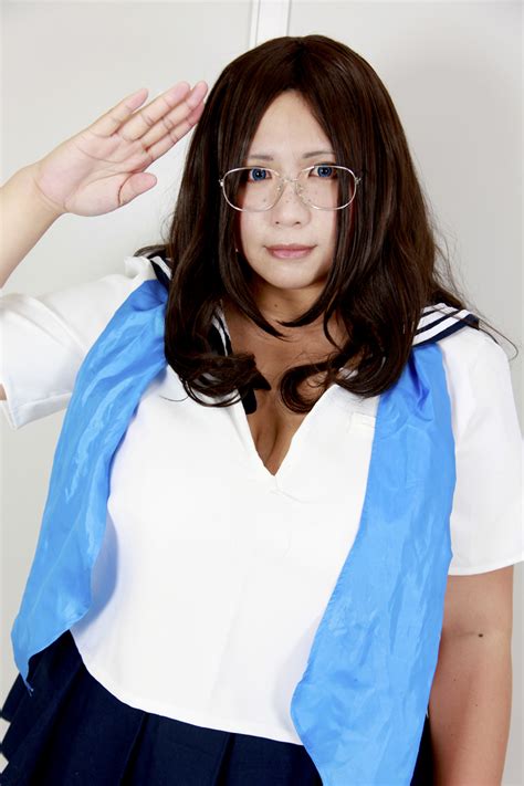 The Big Imageboard Tbib 1girl Asian Blue Eyes Breasts Brown Hair Chair Chouzuki Maryou