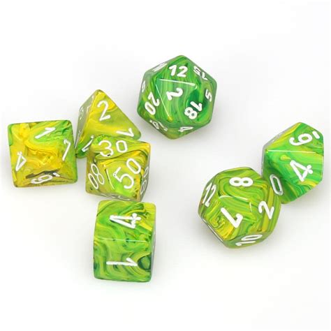 7 Set Cube Vortex Dandelion With White Magic Mini Man