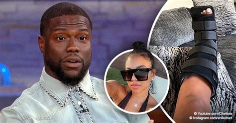 Kevin Harts Wife Eniko Shows Leg In A Plaster After Fracturing Her Fifth Metatarsal Bone