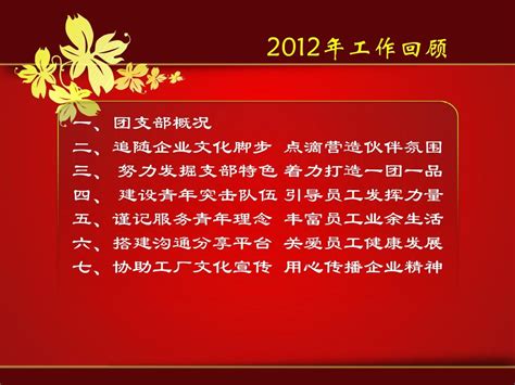 团支部年度工作总结PPT模板 word文档在线阅读与下载 无忧文档