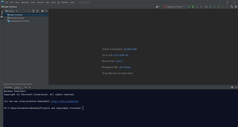 webstorm have terminal scale to file directory ides support intellij platform jetbrains