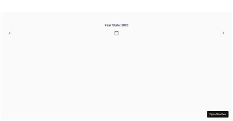 Vuetify Datepicker Year Only Vuex State Codesandbox