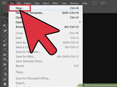 How To Rasterize In Illustrator Steps With Pictures