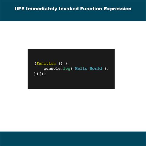 iife immediately invoked function expression learn simpli