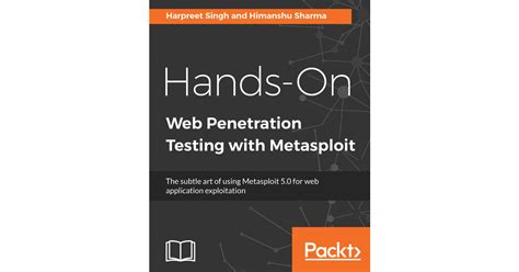 Hands On Web Penetration Testing With Metasploit Book