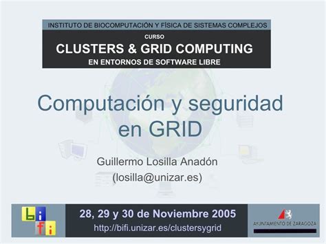 pdf de programación computacion y seguridad en grid